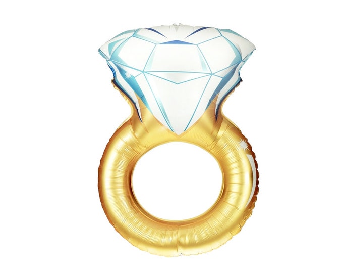 Engagement Ring Balloon Large Foil Mylar Jumbo 37 - Etsy