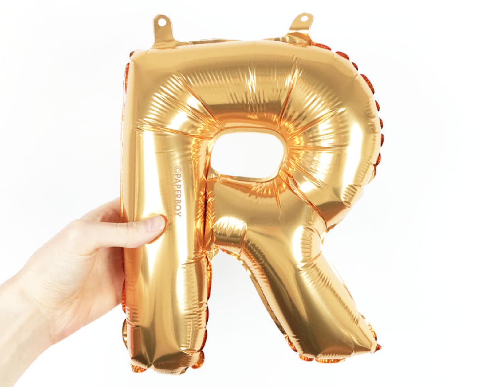 Gold Letter R Balloon 14 Mylar Foil Alphabet | Etsy