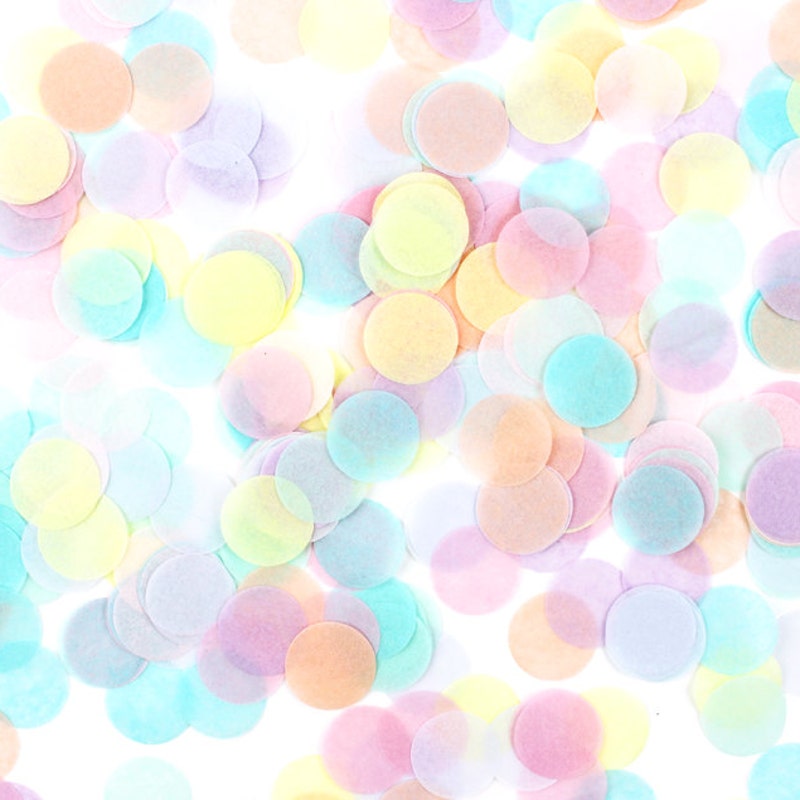 Pastel Confetti - Etsy