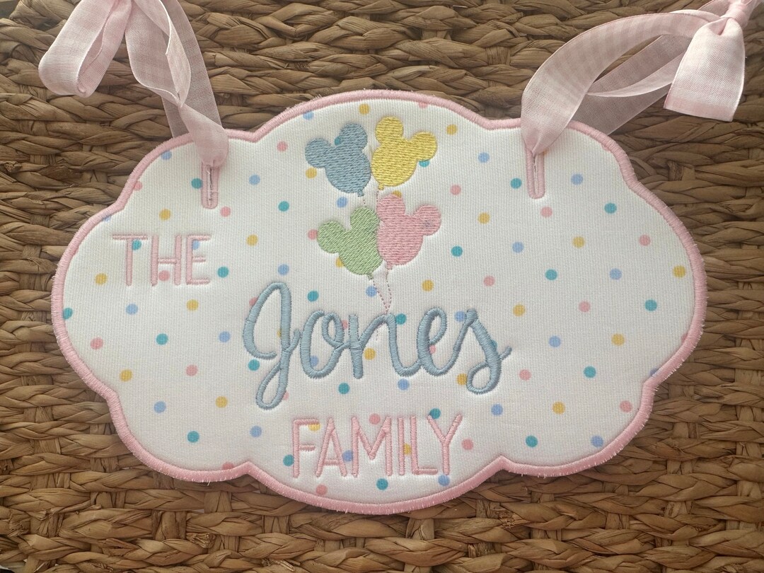 Vacation Stroller Tag, Princess Stroller Tag, Mouse Stroller Tag, - Etsy