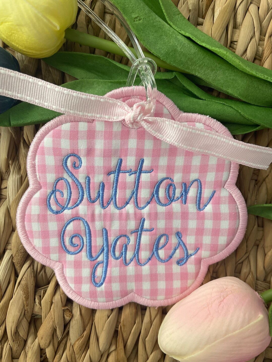 Backpack Name Tag Bag Tags Luggage Tag Fabric Name Tag Fabric ...