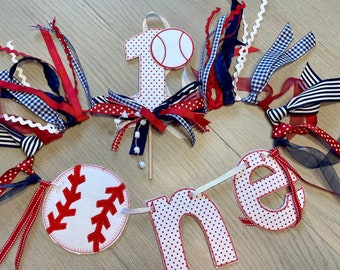 Baseball One Cake Topper / Baseball Smash Cake Topper / Boy First ...