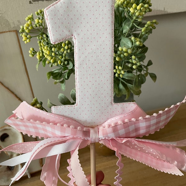Number Cake Topper - Etsy