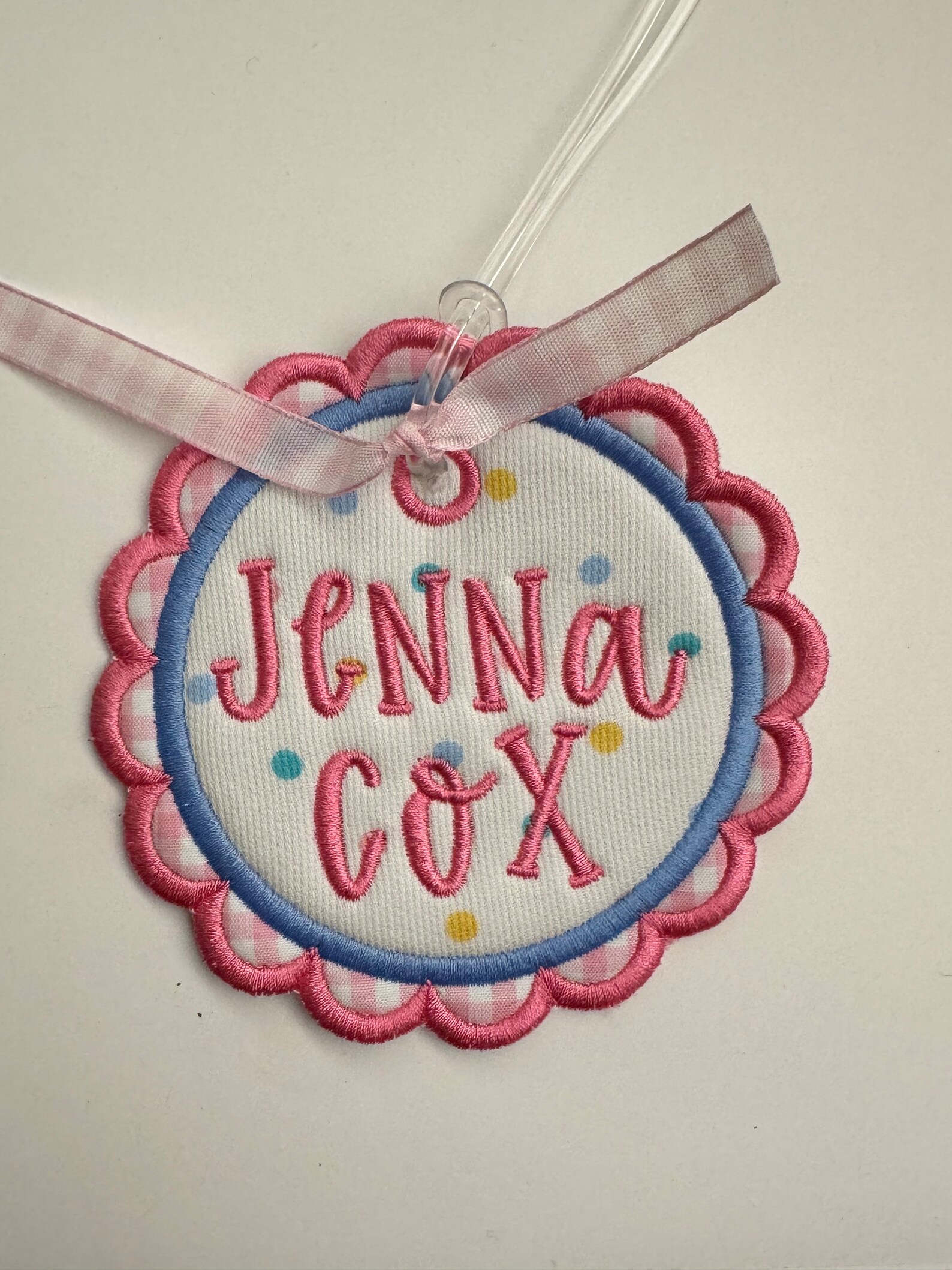 Backpack Name Tag Bag Tags, Back to School, Monogrammed Gift ...