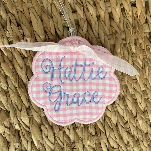 Fabric Luggage Tag - Etsy