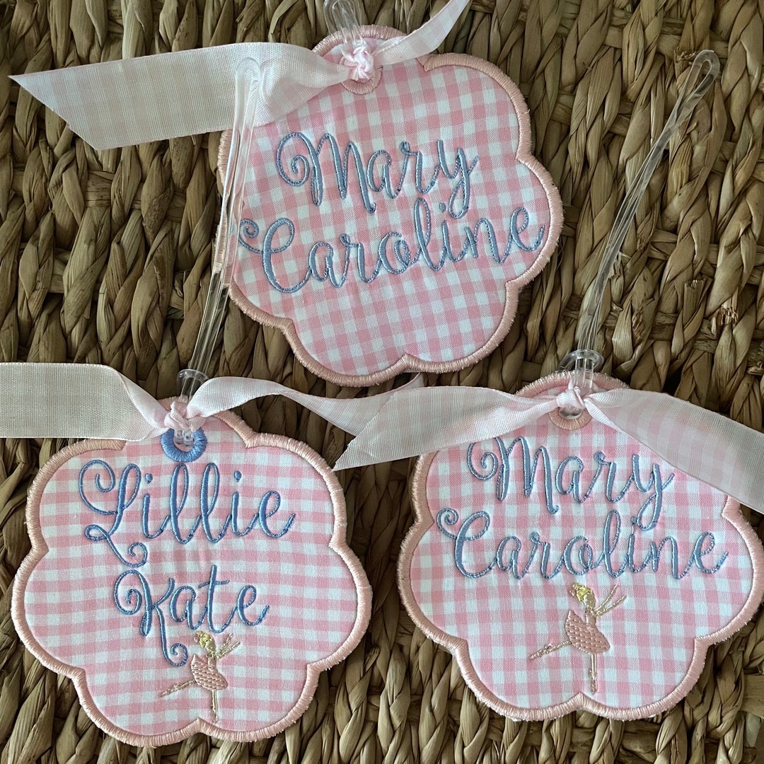 Backpack Name Tag Bag Tags, Luggage Tags, Monogrammed Gift ...