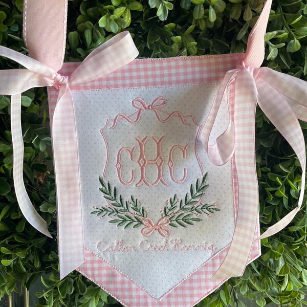 Custom Embroider Welcome Sign - Etsy