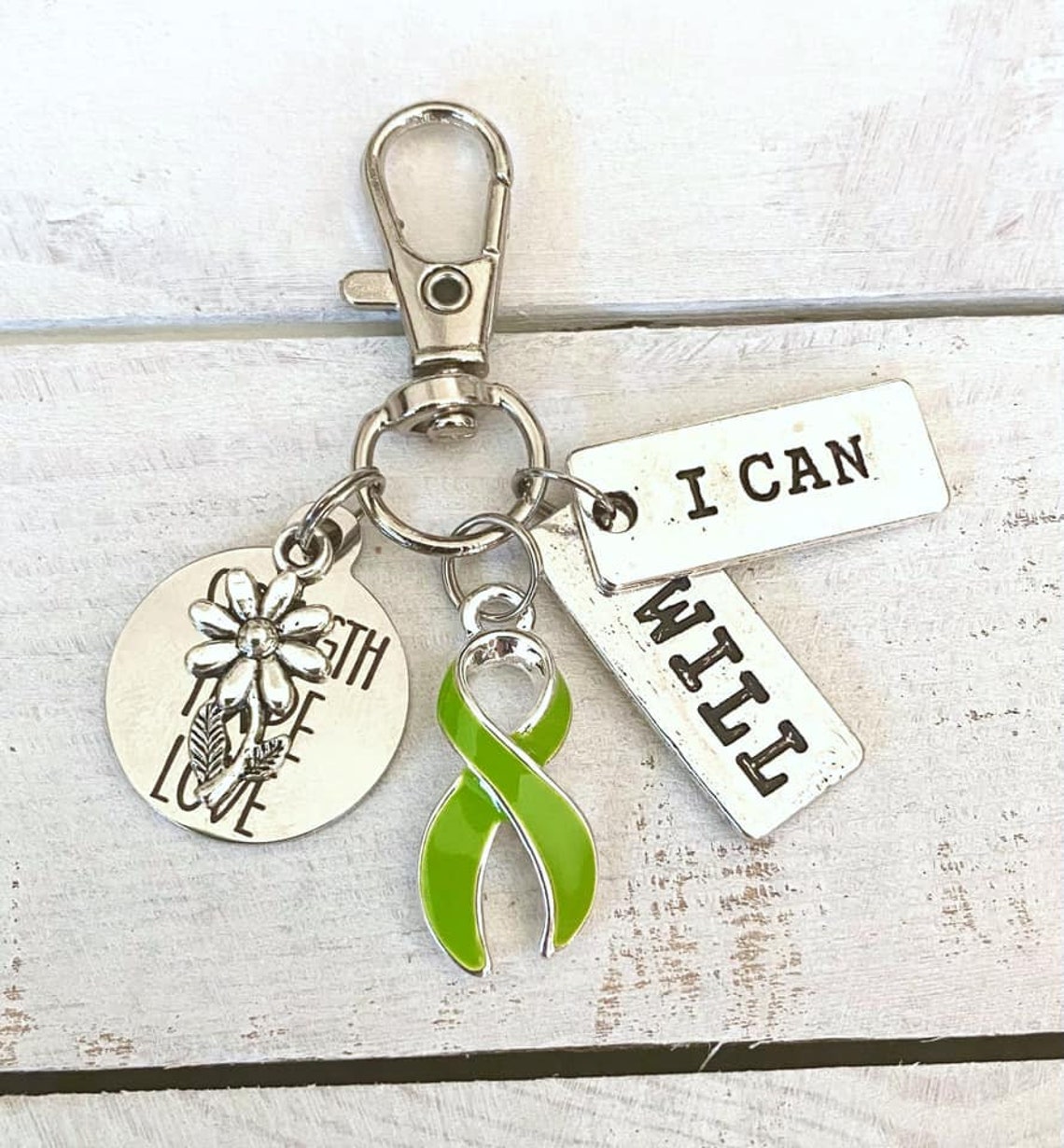 Lime Green Lymphoma Awareness Strength Hope Love Daisy Flower - Etsy
