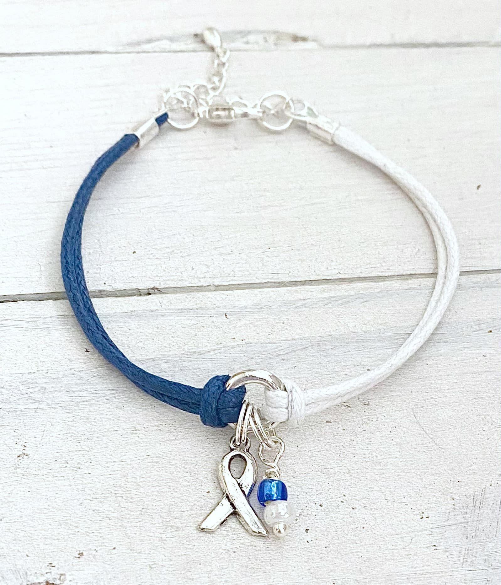 ALS Lou Gehrigs Disease Awareness Bracelet You Select Bracelet Length ...