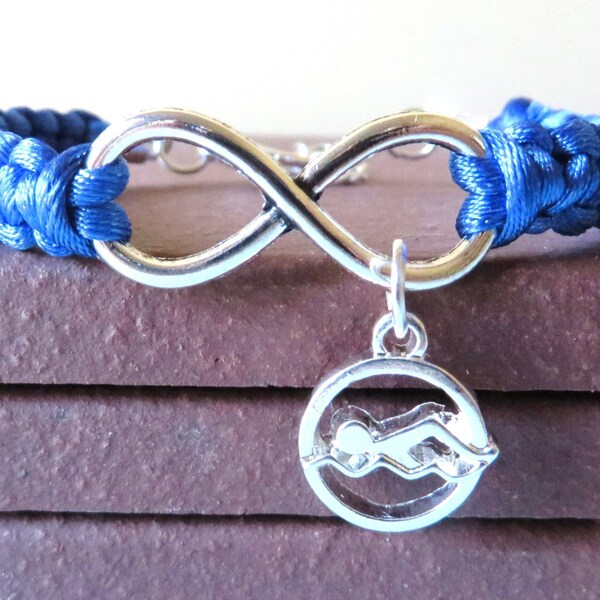 Swimmer Charm - Etsy