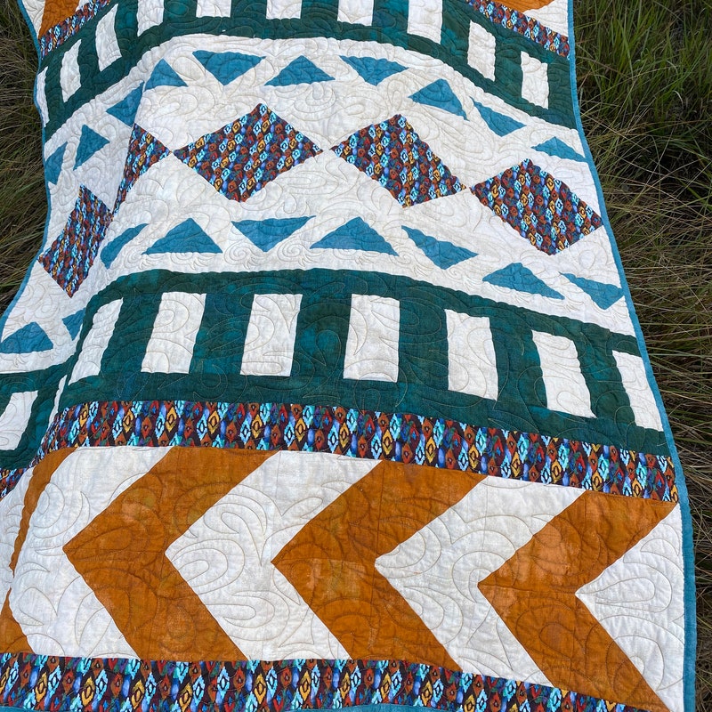 Southwest Quilt Pattern - Etsy