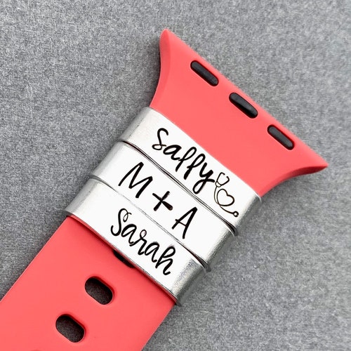 Watch Charms Personalized Name Watch Band Charm Smart Watch - Etsy