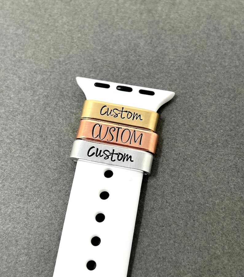 Personalized Watch Band Charm Smart Watch Charm Personalized - Etsy