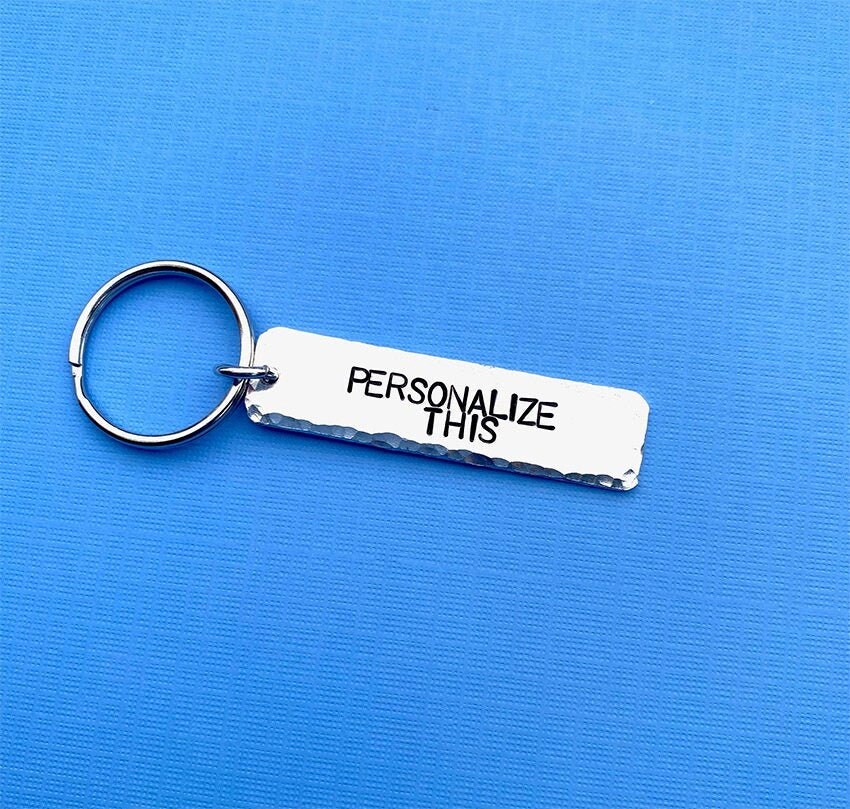 Personalized Keychain Personalized Gift Custom Keychain | Etsy