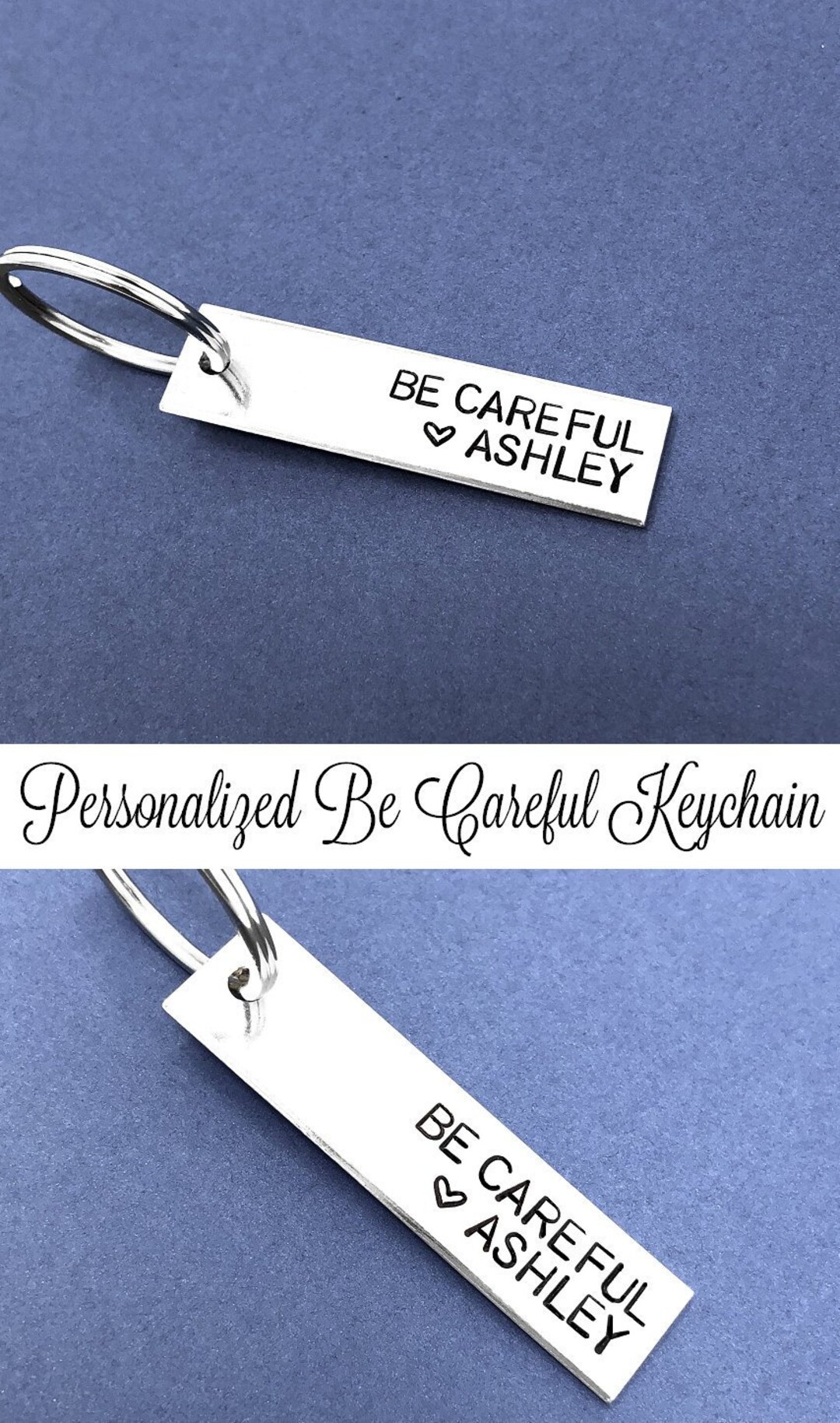 Be Careful Keychain Drive Safe Keychain Trucker Gift Husband - Etsy