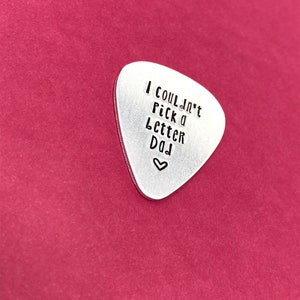 I Couldn't Pick A Better Dad Pick - Guitar Pick for Dad - Father's Day ...