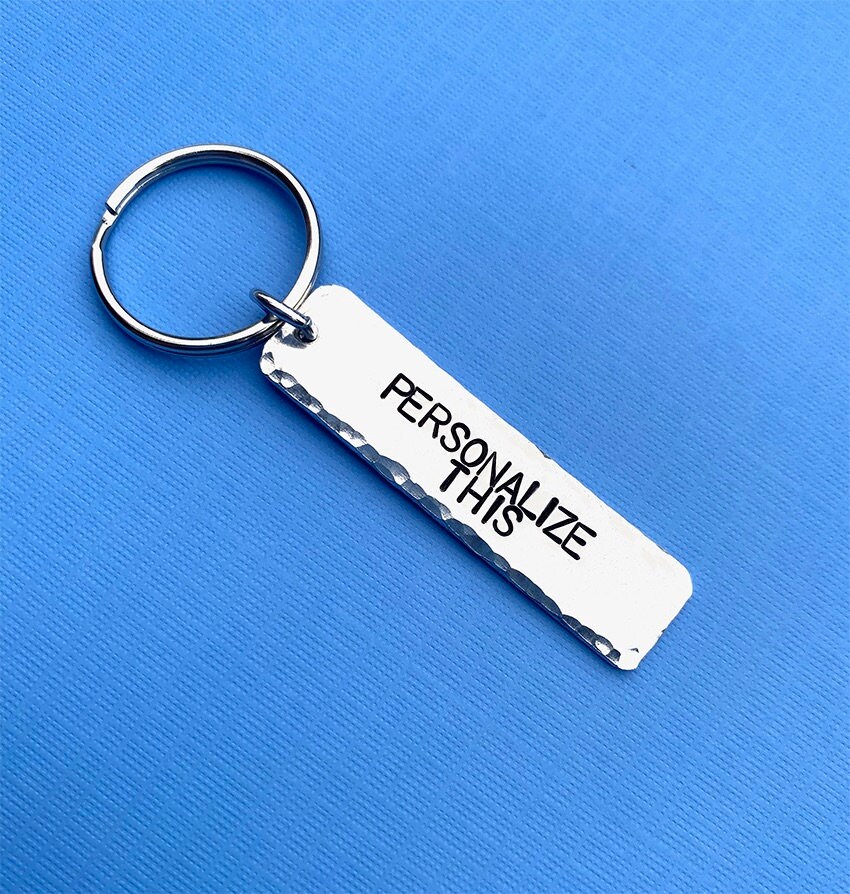 Personalized Keychain Personalized Gift Custom Keychain | Etsy