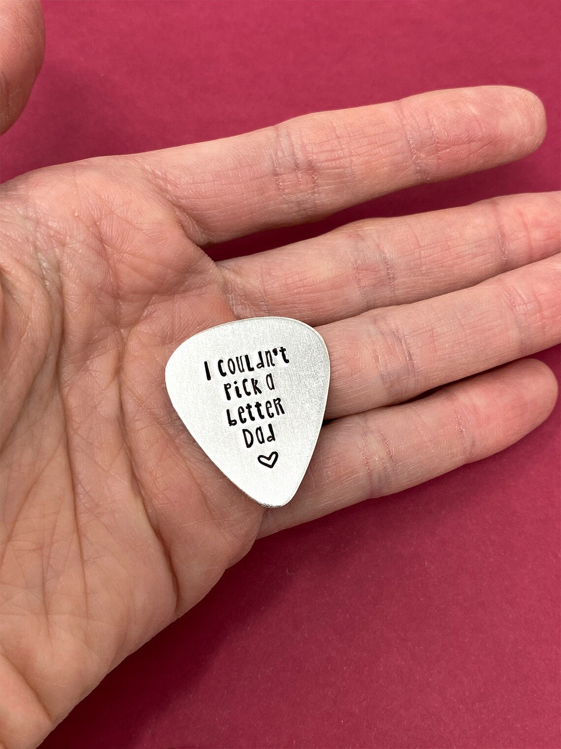 I Couldn't Pick A Better Dad Pick Guitar Pick for Dad - Etsy