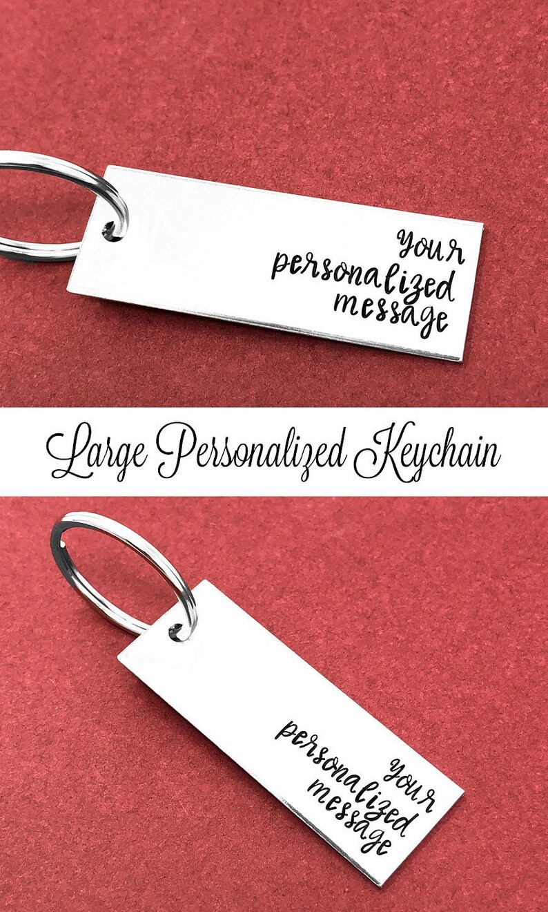 Personalized Keychain Custom Keychain Wedding Favors - Etsy