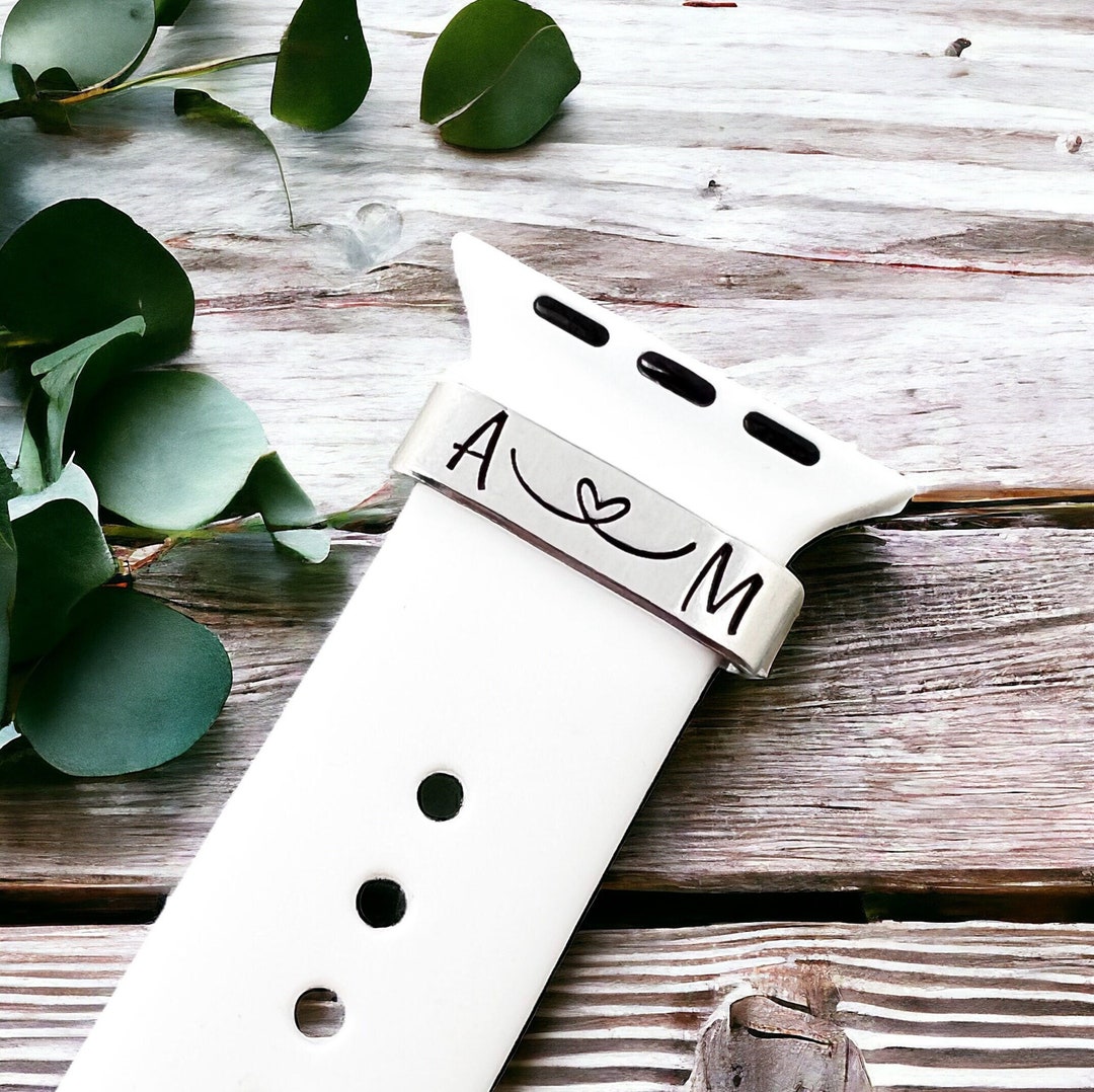 Couples Gift, Personalized Watch Band Charm, Smart Watch Charm, Unique ...