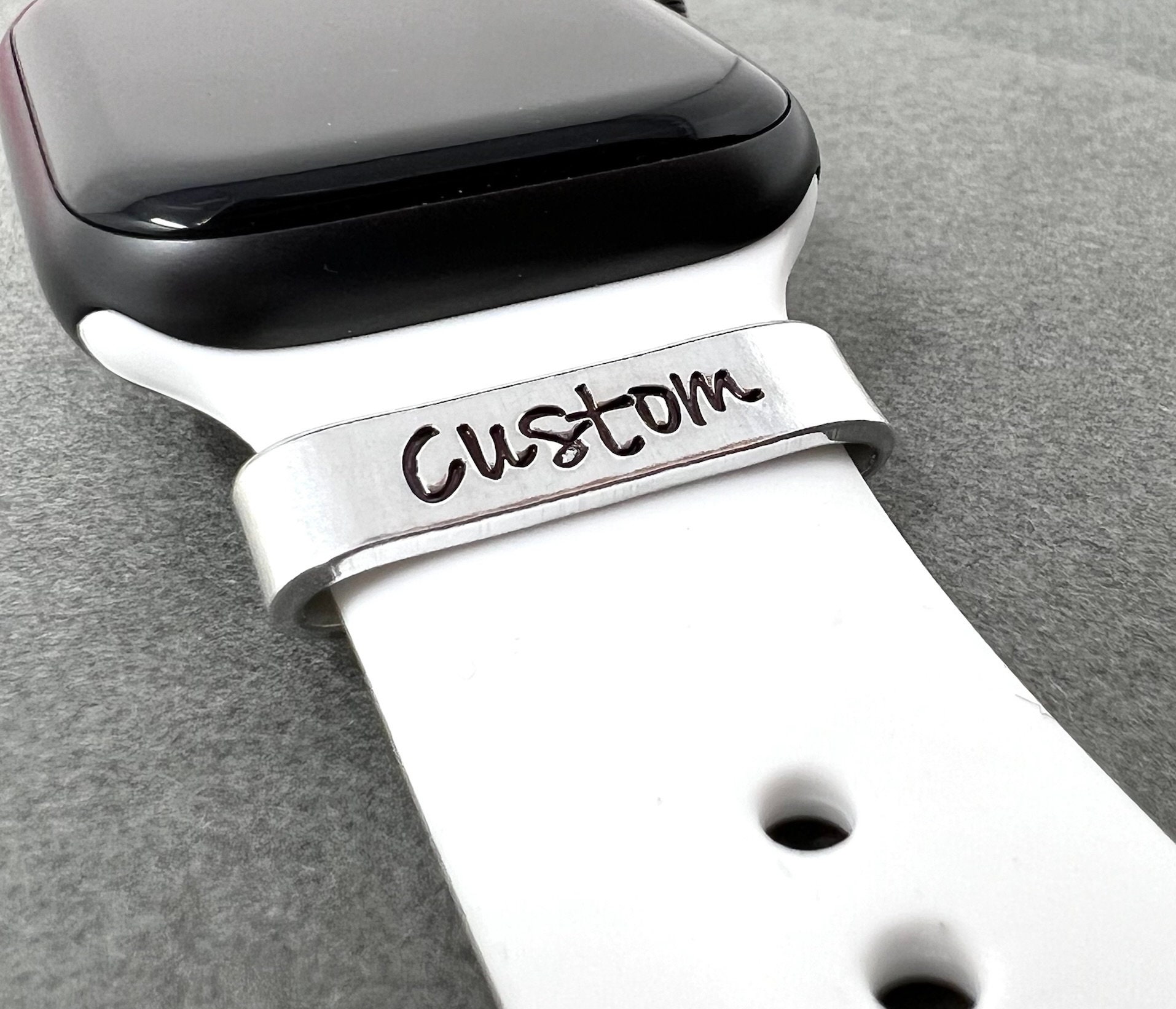 Personalized Gift, Watch Band Charm, Smart Watch Charm, Bridesmaid Gift ...