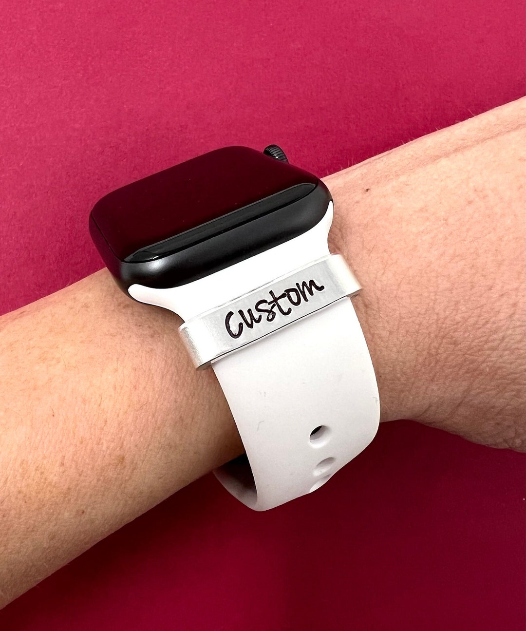 Personalized Gift, Watch Band Charm, Smart Watch Charm, Bridesmaid Gift ...