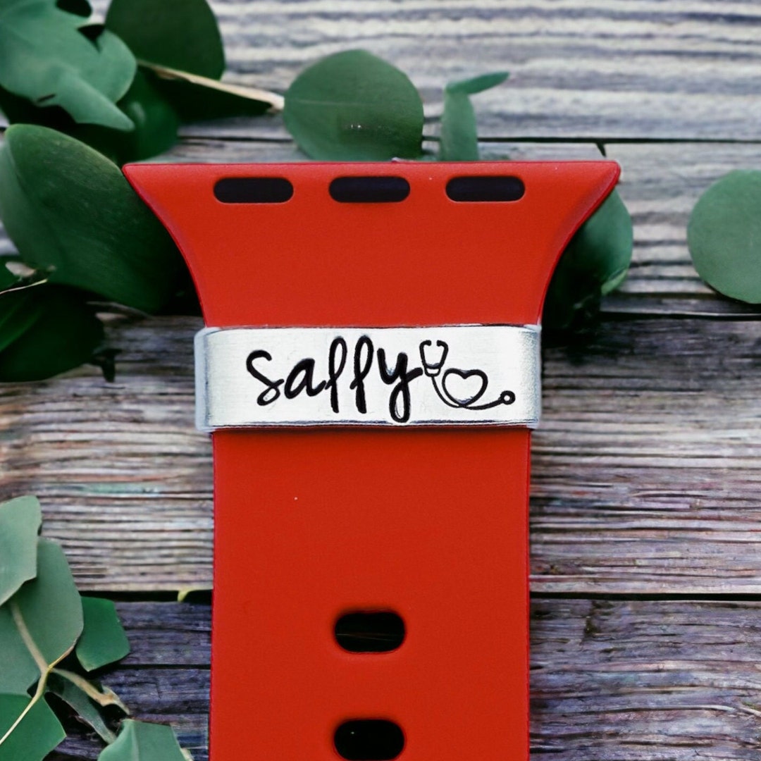 Watch Band Charm, Smart Watch Charm, Personalized Gift, Nurse Gift ...