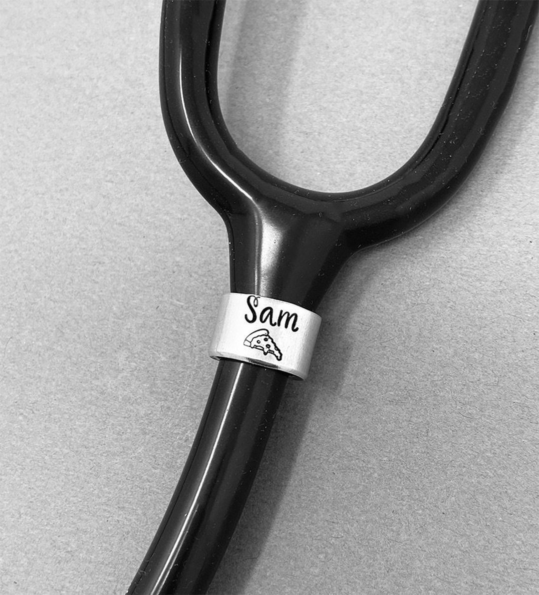 Stethoscope ID Tag, Custom Stethoscope Tag, Stethoscope Charm ...