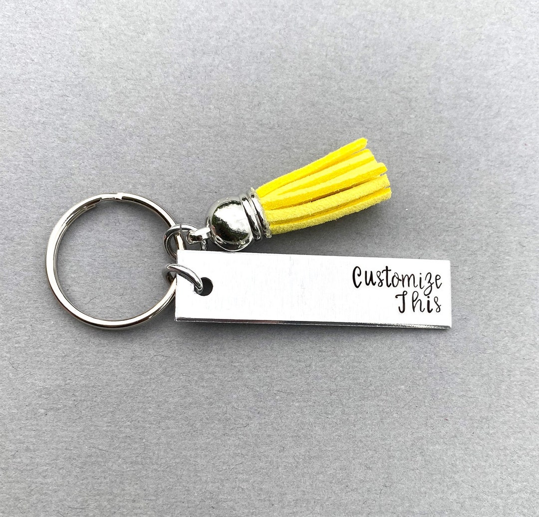Custom Keychain Personalized Keychain Gift Personalized - Etsy