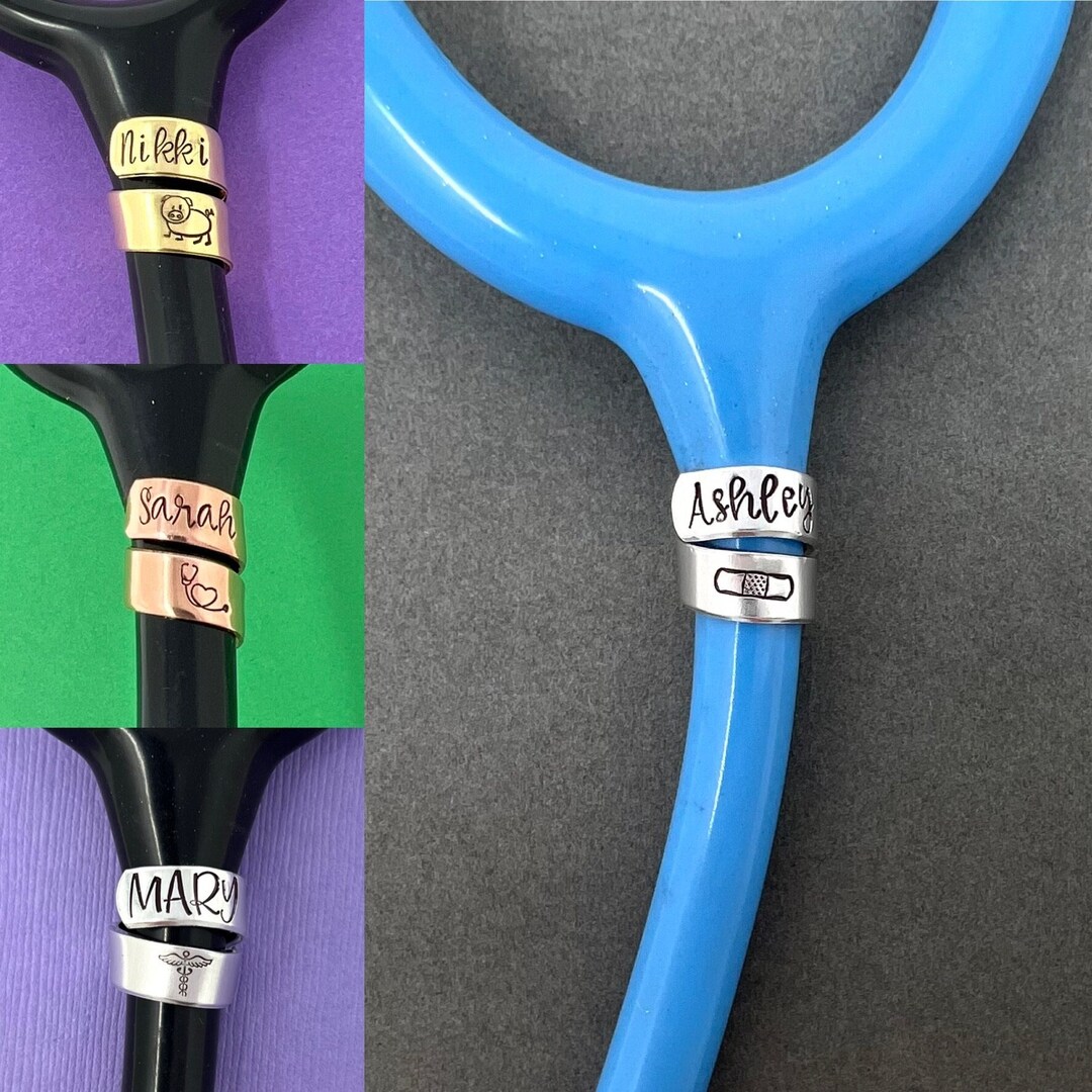 Stethoscope ID Tag Custom Gift for Veterinarian Personalized ...