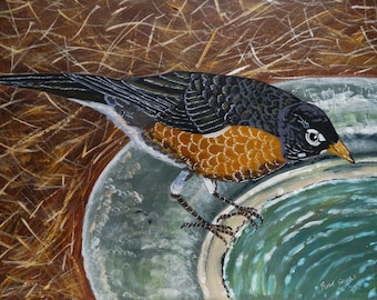 Chicken on the Farm original Pyrography Chicken Art - Etsy