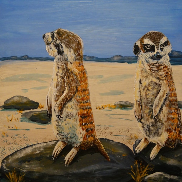 African Wildlife Art Painting - Etsy