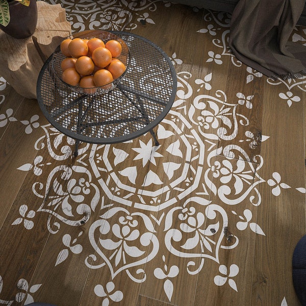 Large Floor Stencil - Etsy