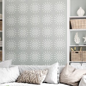 CARAZ Accent Wall Stencils Reusable Home Decor Stencil for Painting ...