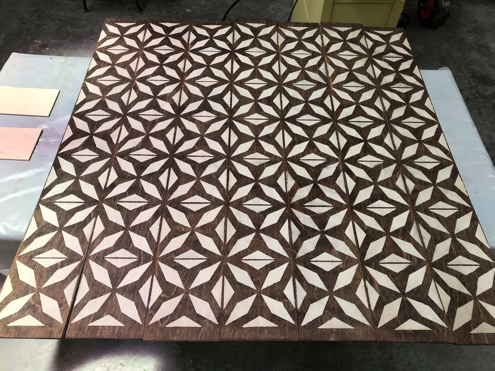 Athena Tile Stencil Modern Geometric Tile Stencil - Etsy Australia