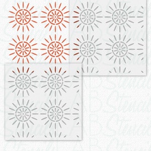 CARAZ Accent Wall Stencils Reusable Home Decor Stencil for Painting ...