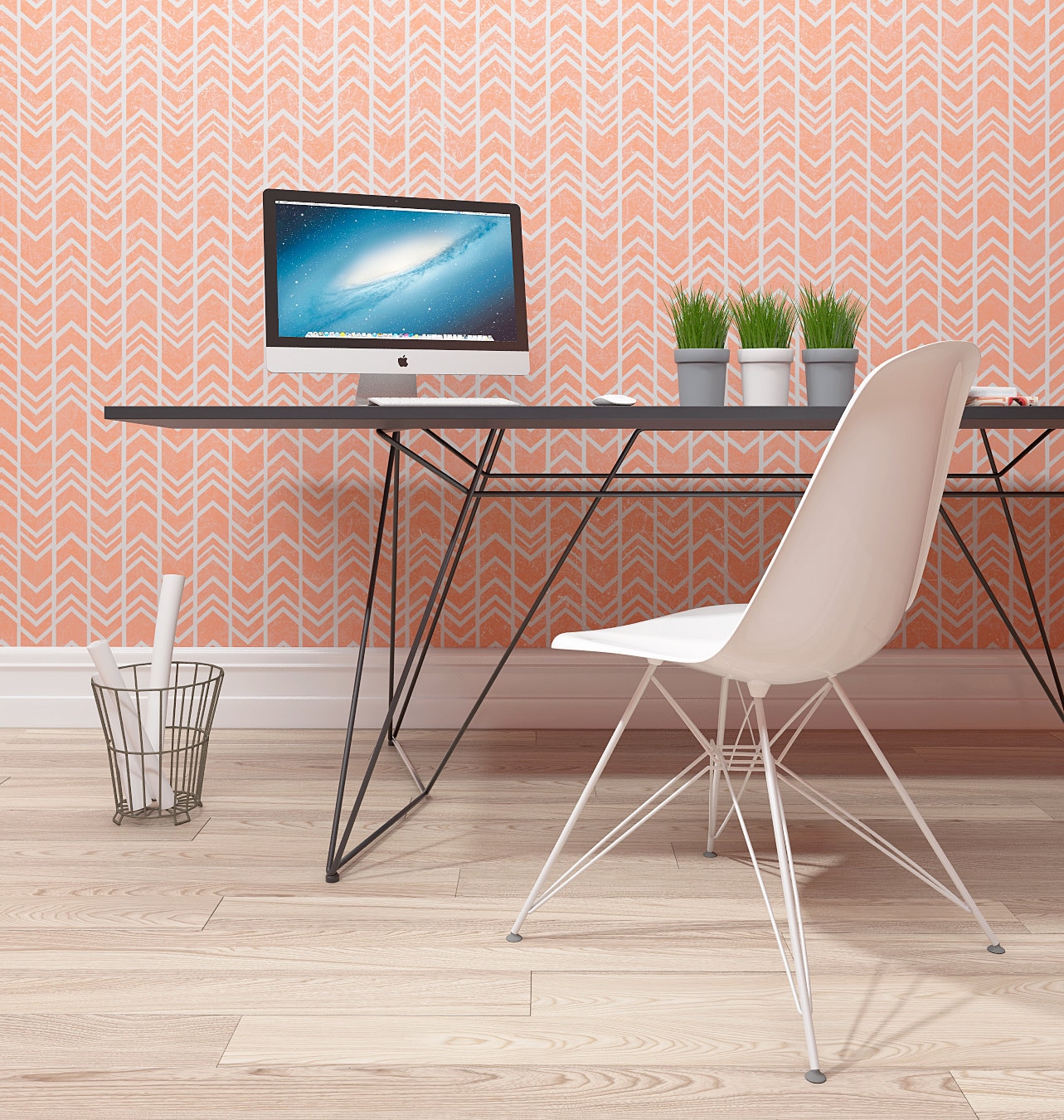 Modern Wall Stencils Large Geometric Wall Stencils for - Etsy