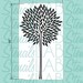 Wall Stencil Large Decorative Tree Wall Stencil. Stencilslab - Etsy