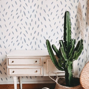 LUSSIER- Modern Wall Stencils- Large Decor Wall Stencil- Reusable Large ...