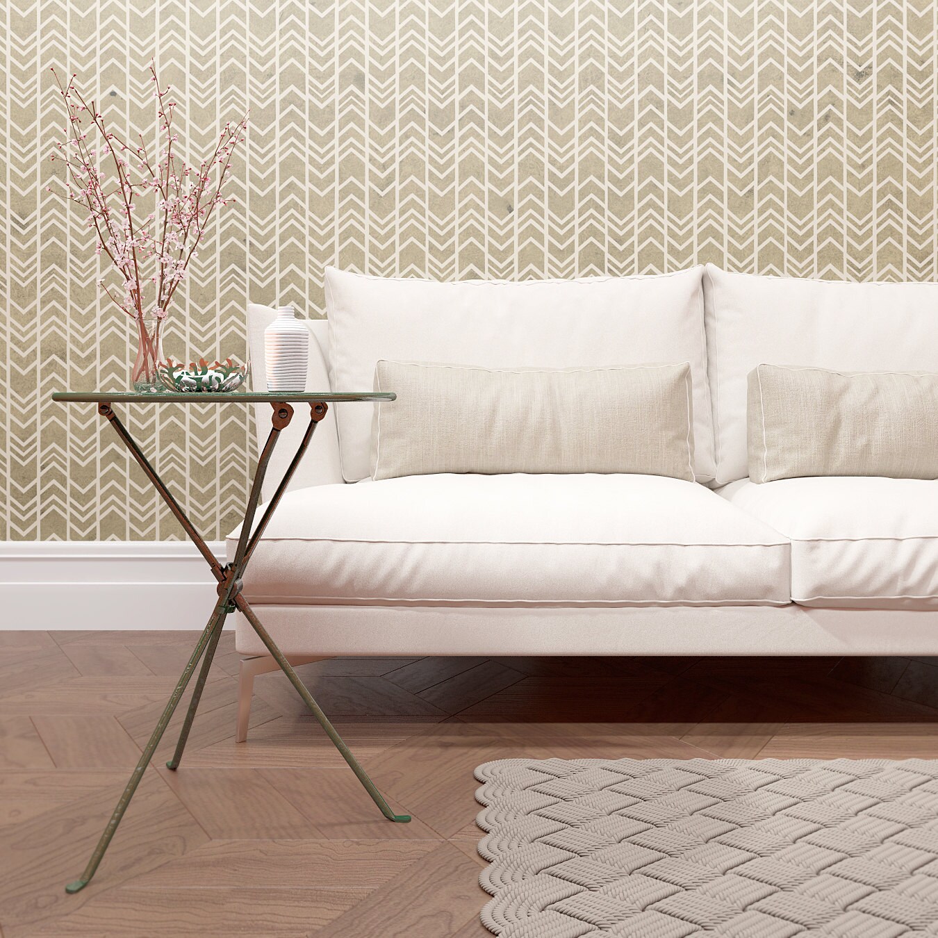 Modern Wall Stencils Large Geometric Wall Stencils for - Etsy