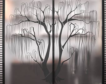Large Tree Stencil - Etsy