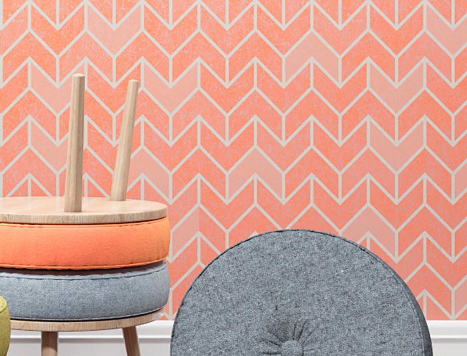 Chevron Wall Stencil Large Geometric Pattern Stencil Wall - Etsy