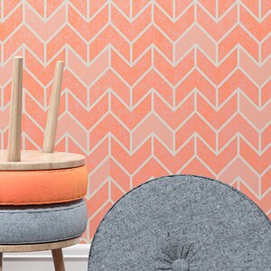 Chevron Wall Stencil Large Geometric Pattern Stencil Wall Stencils for ...