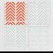Chevron Wall Stencil Allover Geometric Wall Stencil Modern - Etsy