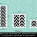 Chevron Wall Stencil Allover Geometric Wall Stencil Modern - Etsy
