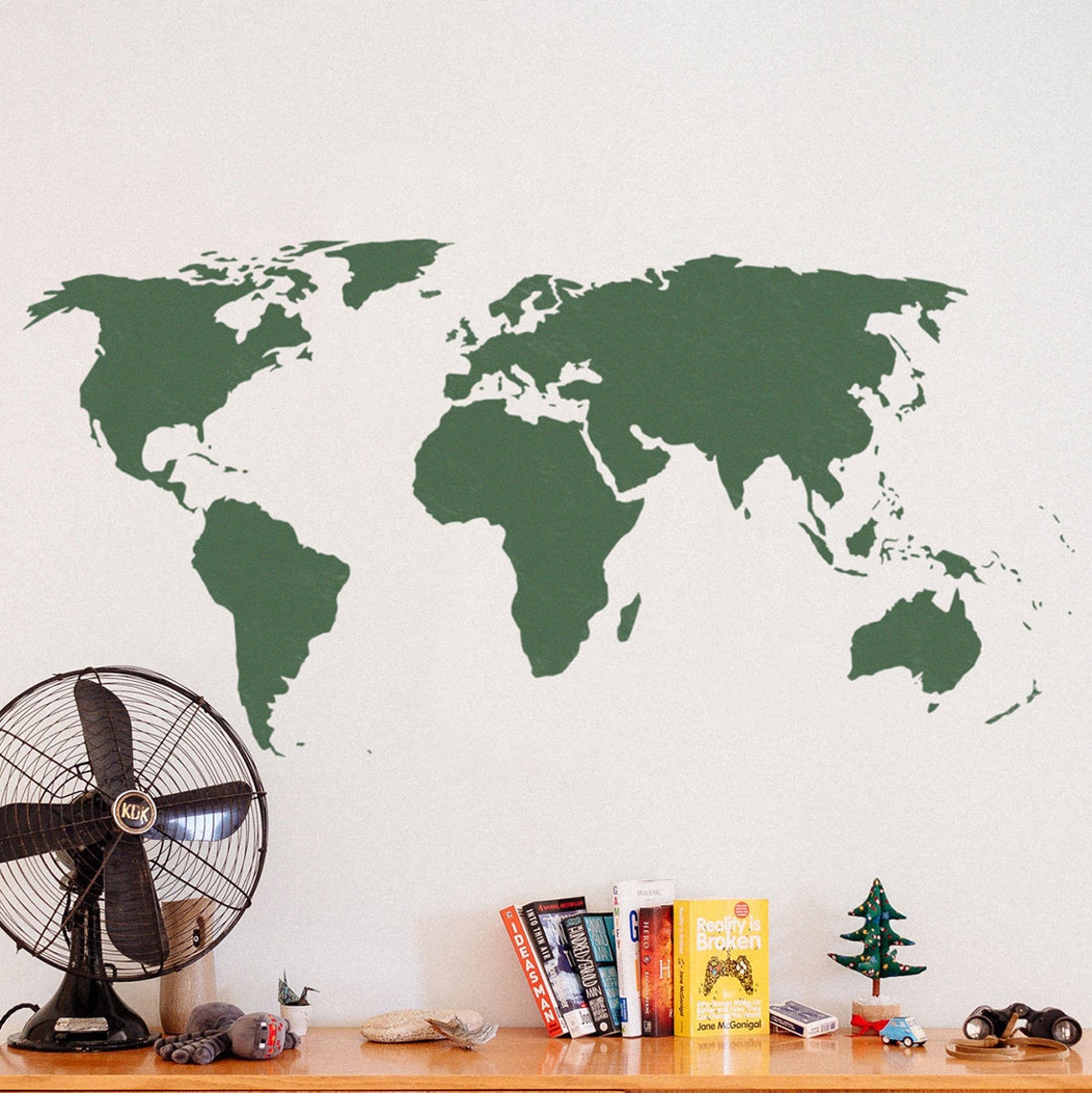 World Map Stencil Wall Art Stencil Stencilslab - Etsy