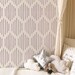CELINE Hexagon Wall Stencil Scandinavian Wall Decor Stencil Large Wall ...