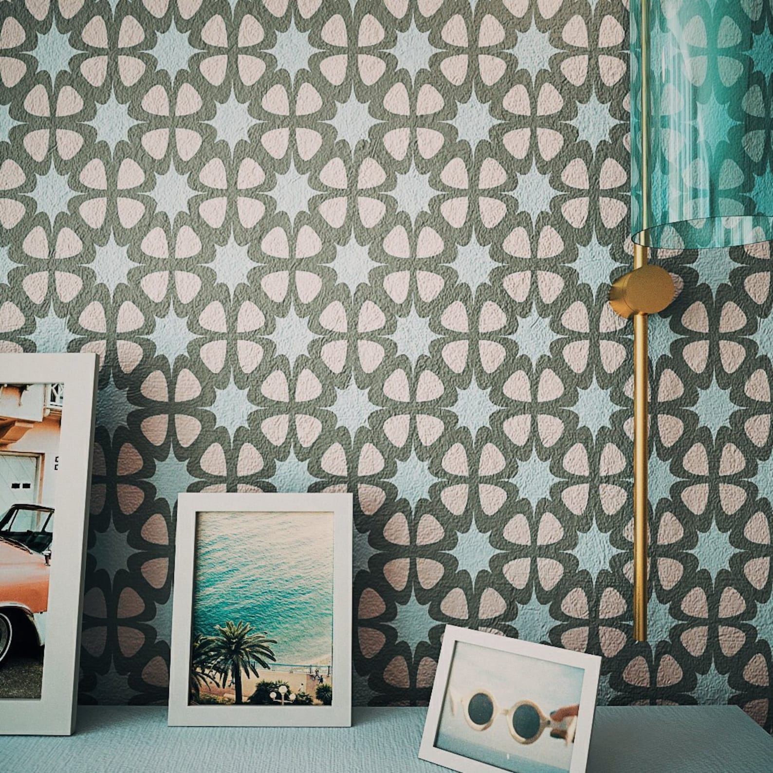 Large Wallpaper Stencils Large Wall Stencils for Painting | Etsy