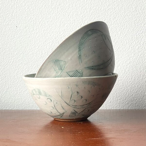 Pottery With Fish Designs - Etsy