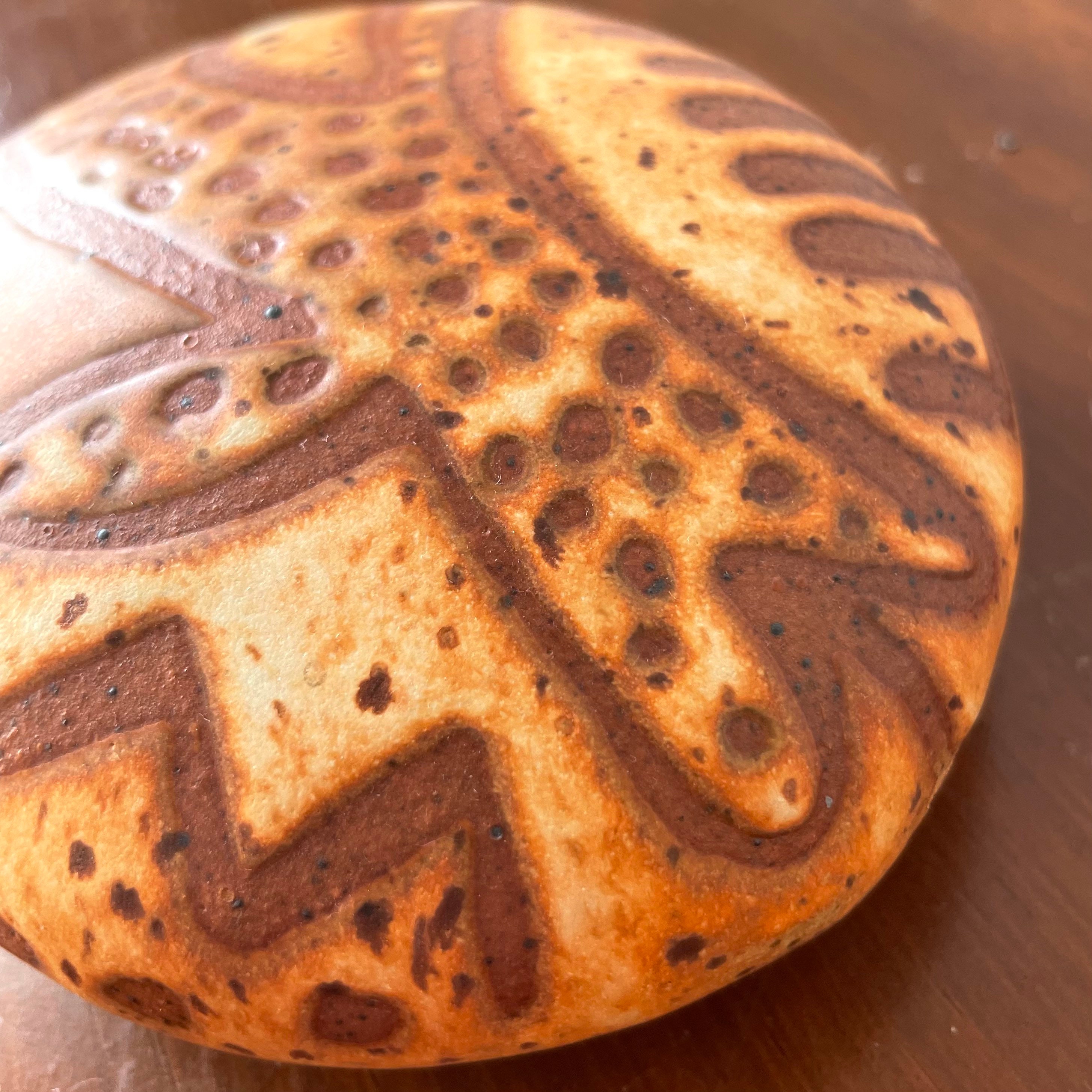 Larry Carnes Studio Pottery Sculptural Chumash Stone - Etsy
